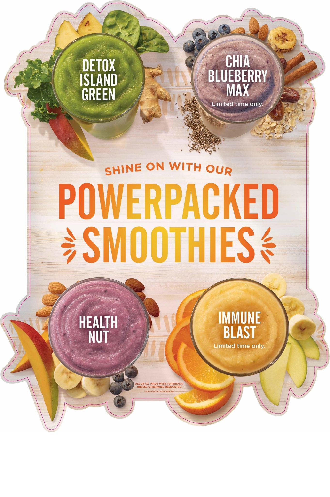 Tropical Smoothie Cafe's Detoxing Smoothie + a Giveaway
